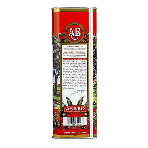 Partanna Robust Extra Virgin Olive Oil - Premium Castelvetrano Oil - H ...