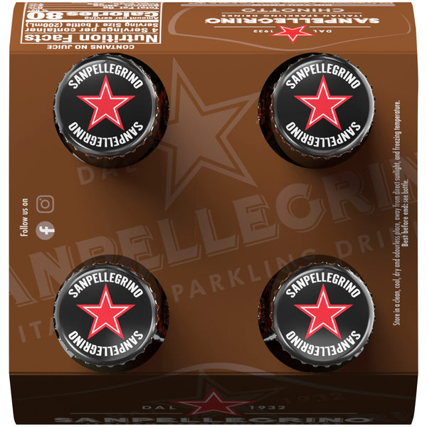 Sanpellegrino Italian Sparkling Drink Chinotto, Sparkling Citrus Bever ...