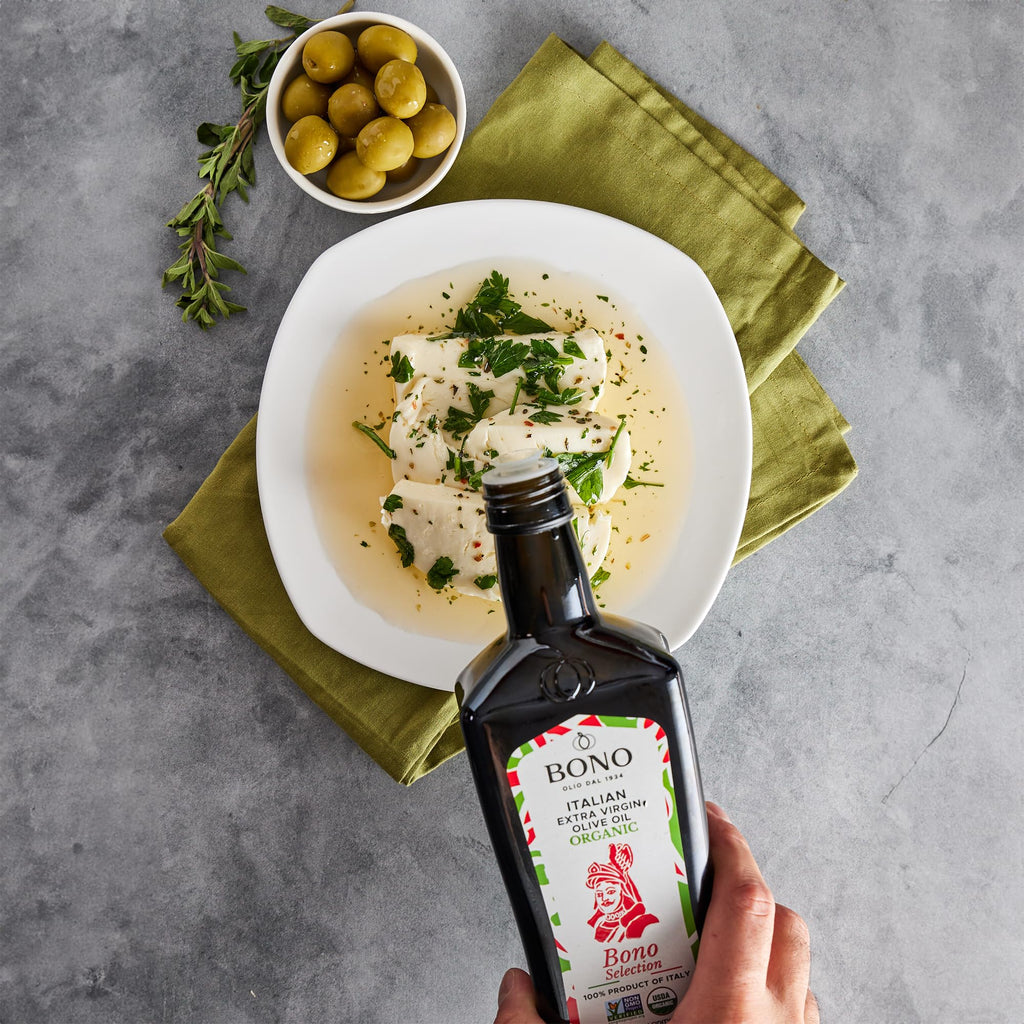 Bono 100% Italian Organic Extra Virgin Olive Oil, 16.9 fl oz – Made In ...