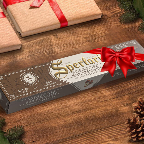 Sperlari Milk Chocolate & Hazelnuts - Soft Nougat and Nuts Chocolate C ...