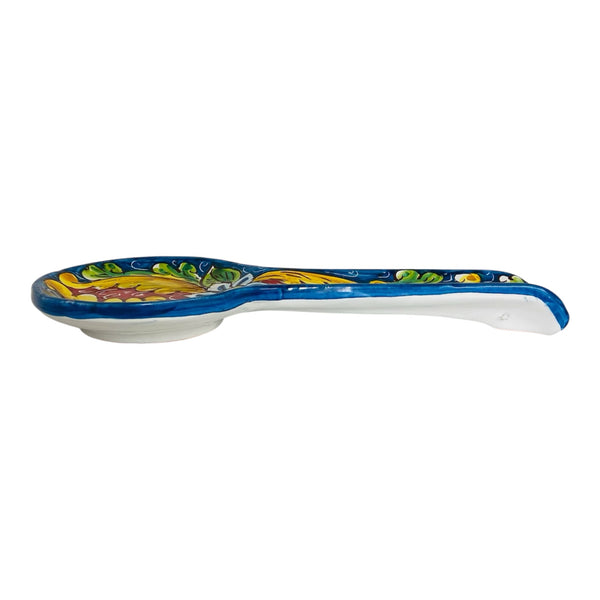 Spoon Rest in fine Sicilian Ceramic 37x12cm – Made In Eatalia