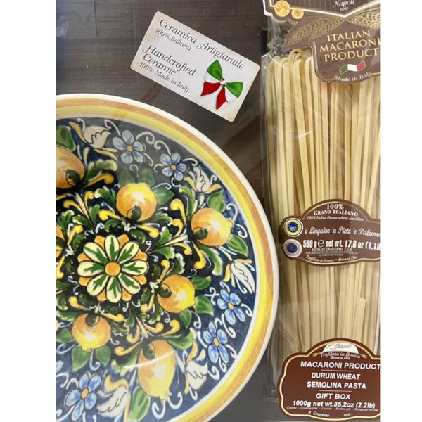 Gift Box Fabbrica della Pasta Conchiglioni And Linguine With one Ceram ...