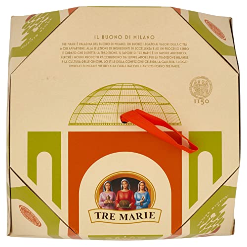 Tre Marie Panettone Milanese Senza Canditi (Without Candied Fruit) Hol ...